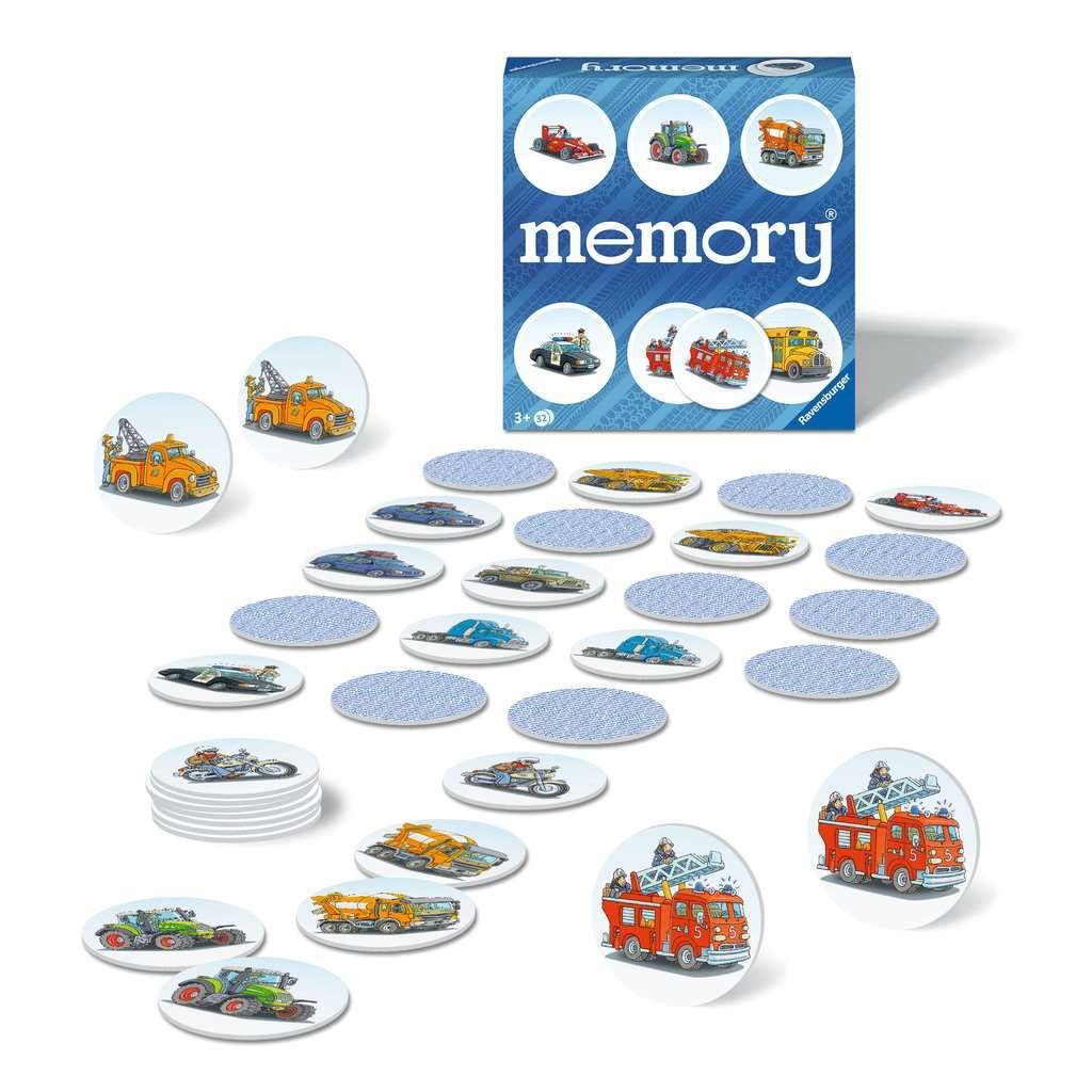 Vehicles Memory Game – Barefoot Toys