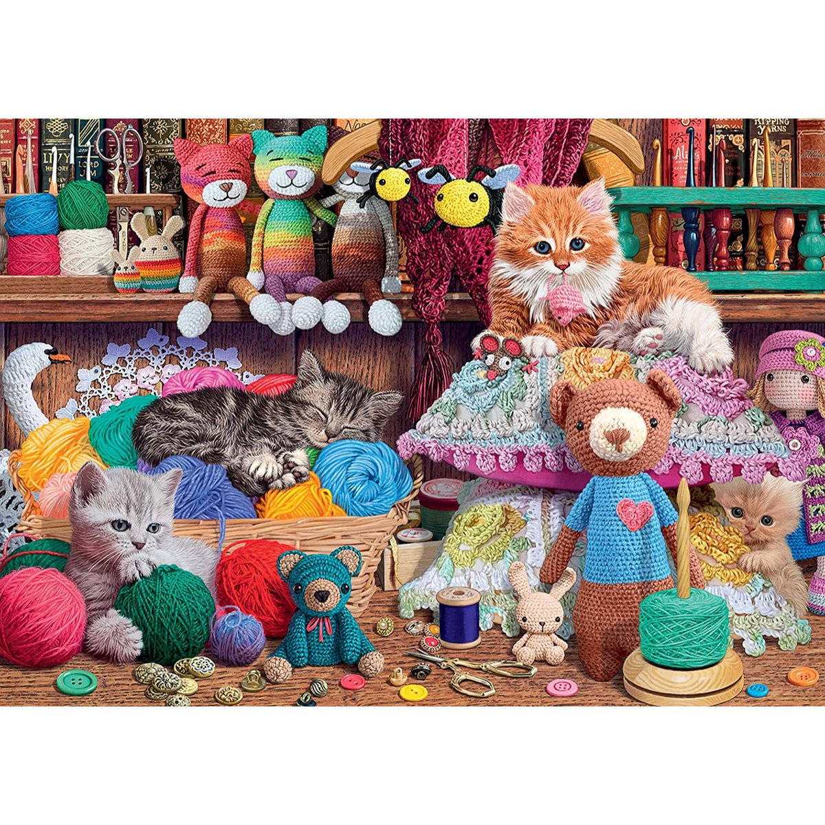 Knitty Kitty - 1000 pieces – Barefoot Toys