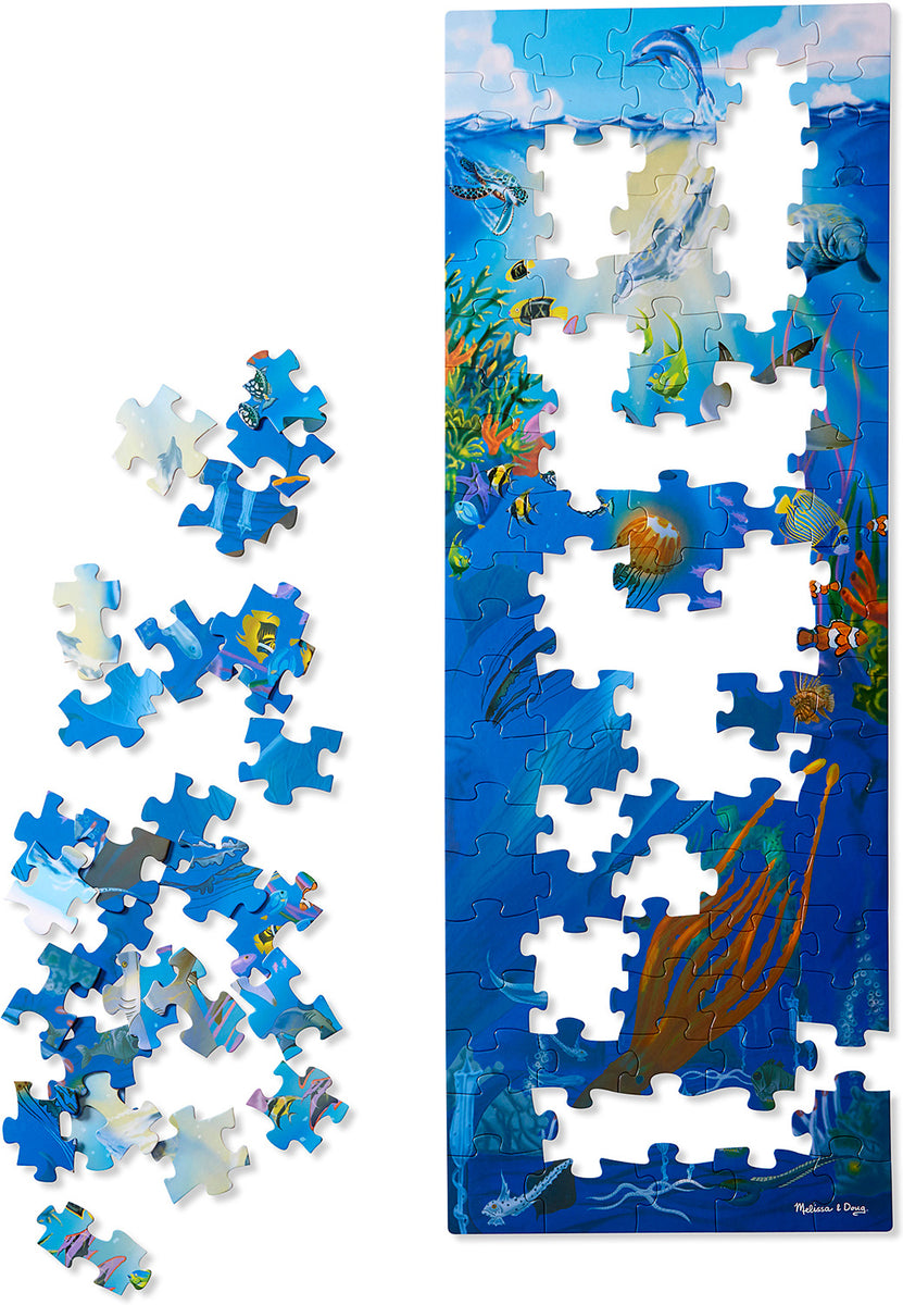 Under the Sea Floor Puzzle - 100 pieces – Barefoot Toys