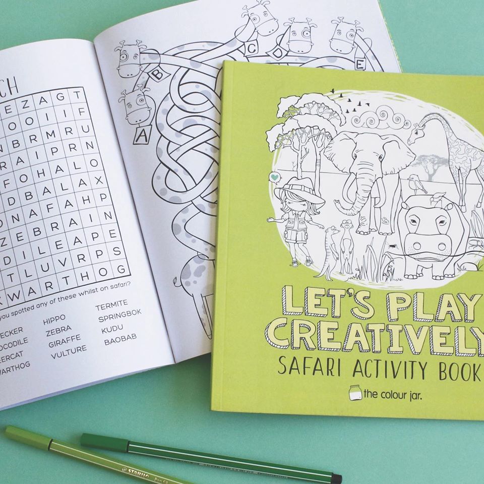 Activity Book - Safari (2nd Edition) – Barefoot Toys
